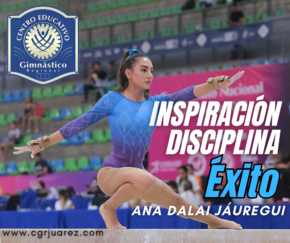 ¡FELICIDADES A ANA DALAI JÁUREGUI LICÓN, UNA GIMNASTA DE ÉLITE!